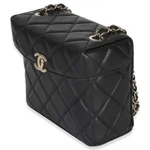 Chanel Quilted Lambskin Secret Box Bag
