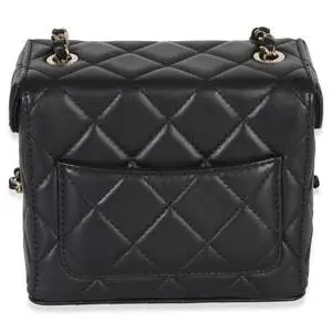 Chanel Quilted Lambskin Secret Box Bag