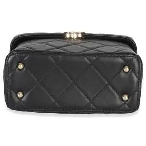 Chanel Quilted Lambskin Secret Box Bag