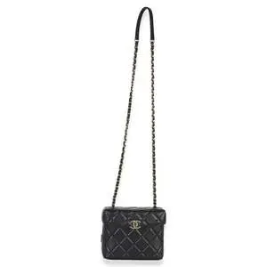 Chanel Quilted Lambskin Secret Box Bag