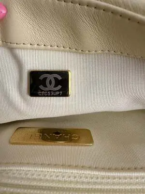 Chanel Light Quilted Lambskin 19 Flap Bag