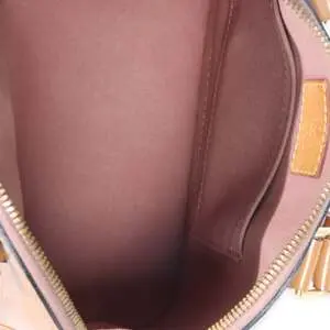 LOUIS VUITTON Monogram Vernis Alma Bb - Tan