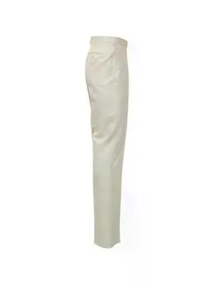GABRIELE PASINI Pleated Pressed-crease Trousers