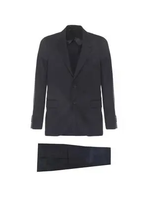 LARDINI Wool Suit - Black
