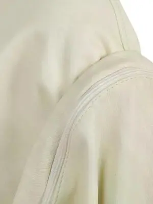 ENES Leather Bomber Jacket