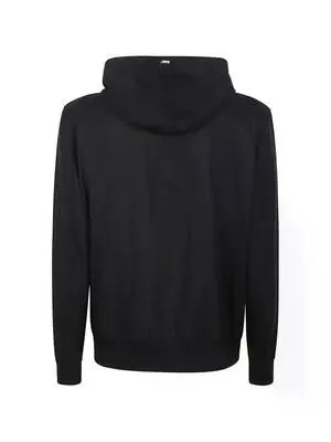 Herno Zip-up Jacket With Drawstring Hood - Black