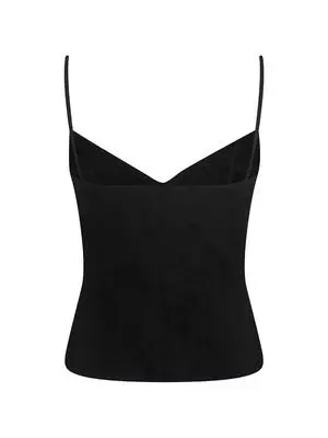 Alexander McQueen Floral-jacquard Lace-up Top