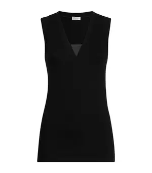 Brunello Cucinelli Embellished Stretch-cotton T-shirt - Black
