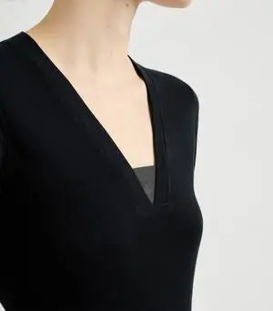 Brunello Cucinelli Stretch-cotton Monili-detail T-shirt