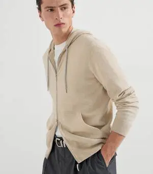 Brunello Cucinelli Cashmere Zip-up Hoodie
