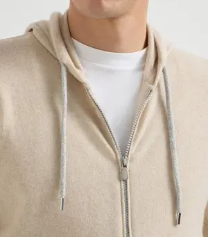 Brunello Cucinelli Cashmere Zip-up Hoodie