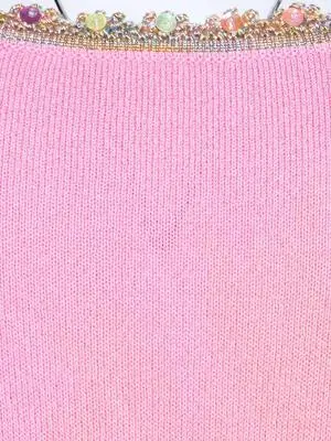 Escada Round-neck Lace Top