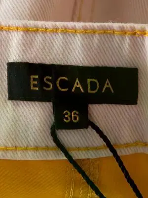 Escada Topstitched Jeans