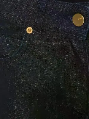 Escada Glitter Trousers - Blue