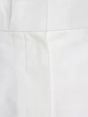 Victoria Beckham Cotton Ruffle-hem Mini Skirt