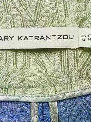 MARY KATRANTZOU Alphabet-jacquard Shorts