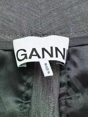 GANNI High-rise Straight-leg Trousers
