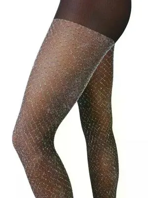 Swedish Stockings Casey Shimmery Fishnet Tights