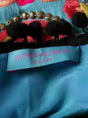 Matthew Williamson Floral-embroidered Dress