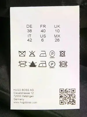 Hugo Boss Two-tone Sleeveless Dress