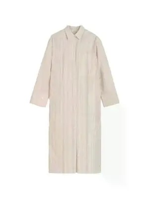 BY MALENE BIRGER Perroti Striped Shirt Dress - Neutrals