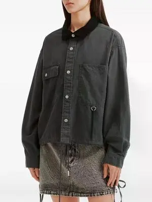 Izzue Corduroy-collar Overshirt