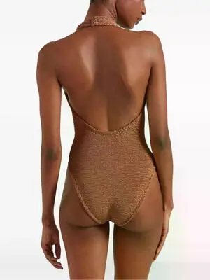 Hunza G Sandy One Piece Swimsuit - Neutrals