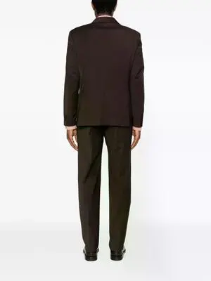 MANUEL RITZ Shawl-lapel Suit - Brown