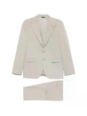 MANUEL RITZ Single-breasted Peak-lapel Suit