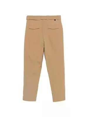 LOW BRAND Virgil Belted Trousers - Neutrals