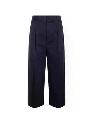 Max Mara Tequila Pleated Twill Trousers