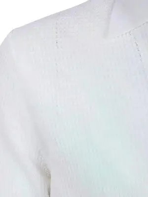 BALLANTYNE Waffle-knit T-shirt - White