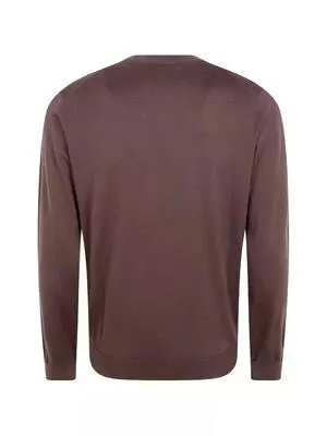 FILIPPO DE LAURENTIIS Fine-knit Long-sleeved Sweater - Brown