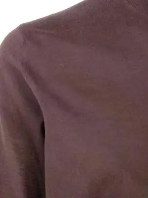 FILIPPO DE LAURENTIIS Fine-knit Long-sleeved Sweater - Brown