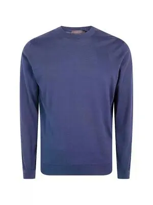 FILIPPO DE LAURENTIIS Crew-neck Sweater - Blue