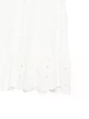 Vivetta Broderie-anglaise Ruffled Mini Dress