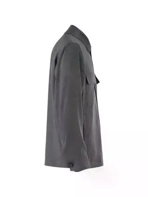 Peserico Patch-pocket Shirt Jacket - Grey