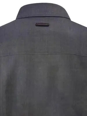 Peserico Patch-pocket Shirt Jacket - Grey
