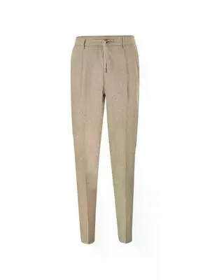 Peserico Tapered Trousers - Neutrals