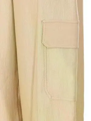 TWINSET Cuffed Cargo Trousers - Neutrals
