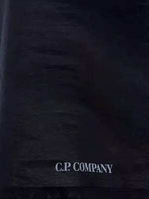 C.P. COMPANY Logo-print Jersey T-shirt - Black