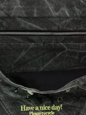 GANNI Fairy Crystal-embellished Tote Bag - Grey