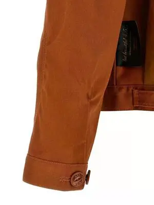 Undercover Logo-patch Zip-up Jacket - Brown