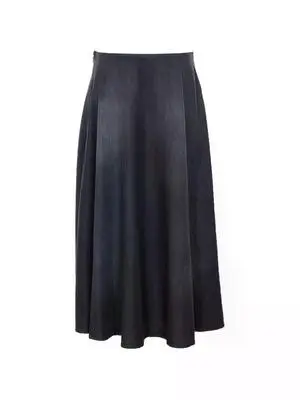 DIESEL® A-line Denim Skirt - Grey