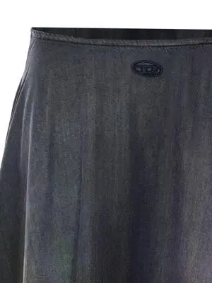 DIESEL® A-line Denim Skirt - Grey