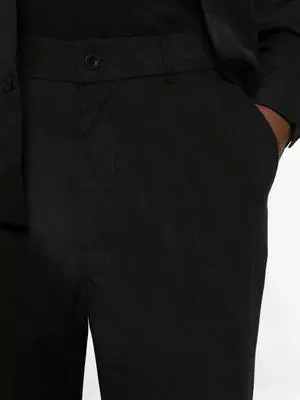 Imperial Pleated Trousers - Black
