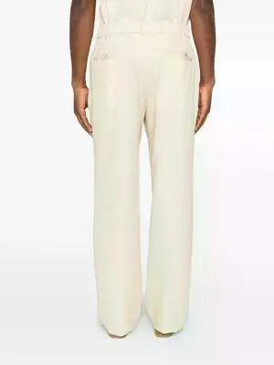 Imperial Pleated Straight Trousers