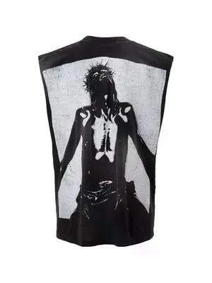 HELLSTAR Graphic-print Sleeveless Top