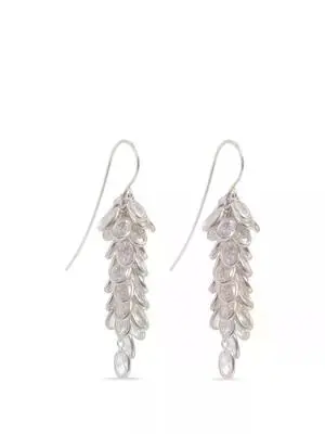 FREYA ROSE Crystal Drop Earrings - Silver