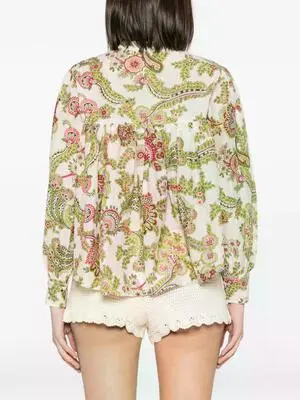 PHILIPPA 1970 Oriana Paisley-print Shirt